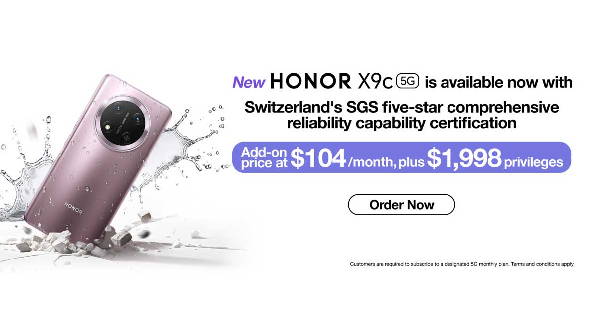 3 Hong Kong | HONOR X9c 5G